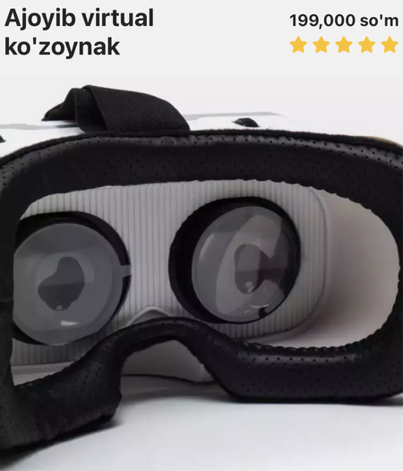 VR Ko’zoynak premium sifat