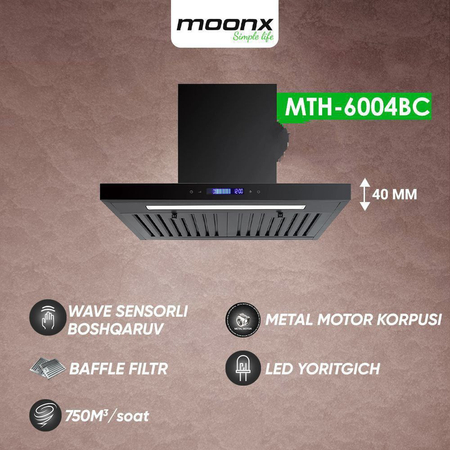 вытяжка MOONX MTH-6004BC с доставкой и гарантией