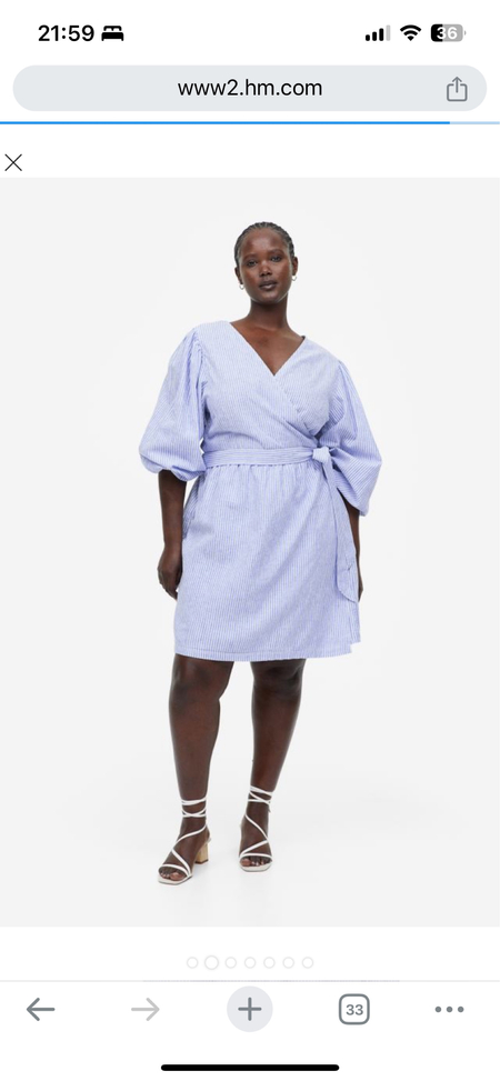 Короткое платье фирмы H&M