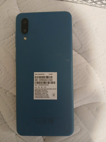 Продам SAMSUNG  Galaxy A02