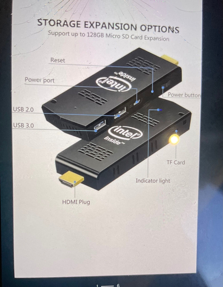 Мини компьютер Intel