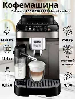 Кофемашина De'Longhi ECAM290.81 Самые низкие цены оптом и в розницу !