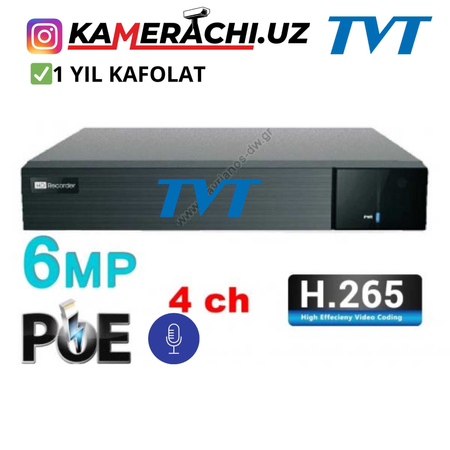 TVT 4MP IP kamera ovozli Temir Video kuzatuv kamerasi Видеонаблюдение