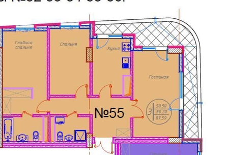 Продается 3х клмнатная квартира,ЖК Инфинити,Ц-1,Мирабадский район,88м2
