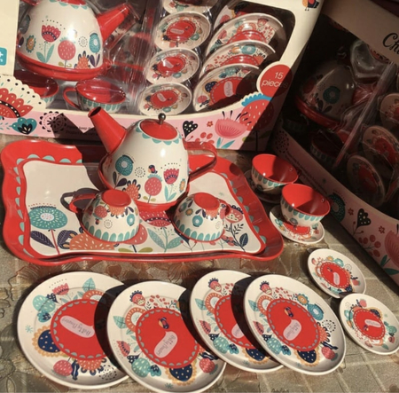 Игрушка Посуда детская металлическая