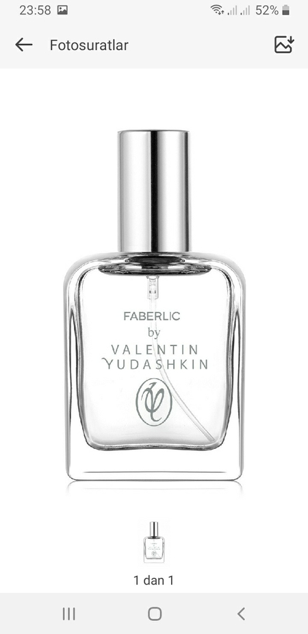 Faberlic erkaklar atiri