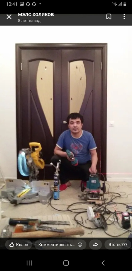Установка дверей