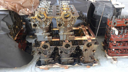 Головка блока цилиндров к двигателю Д-243 (трактор МТЗ, ТТЗ) новая