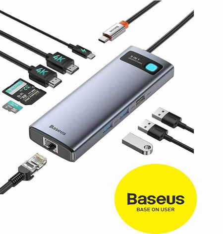 Baseus 100W GaN2 Pro Quick Charger Smartphone/Laptop/Macbook/Ultrabook