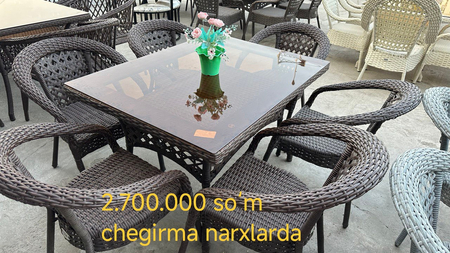 Ratan stol stullar
