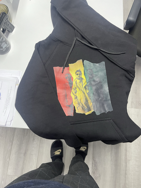 Hoodie ( худи ) с принтом впереди, Мияги