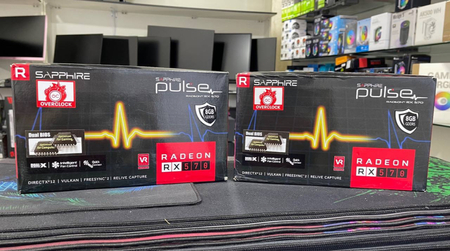 Saphire pulse Rx570 8Gb ideal karopka dok bor
