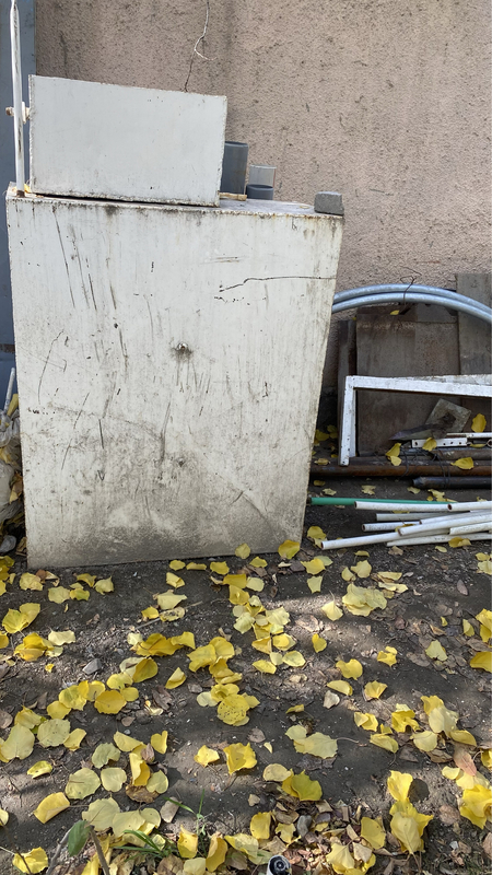 Металлический бак котел