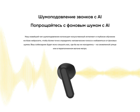 Беспроводные наушники Realme Buds T01