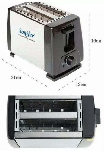 Доставка бесплатная! SONIFER Тостер 600-700 Вт SF-6007