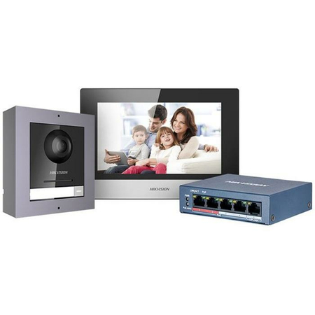 IP видеодомофон  HikVision 180° от Sherhan smart security system