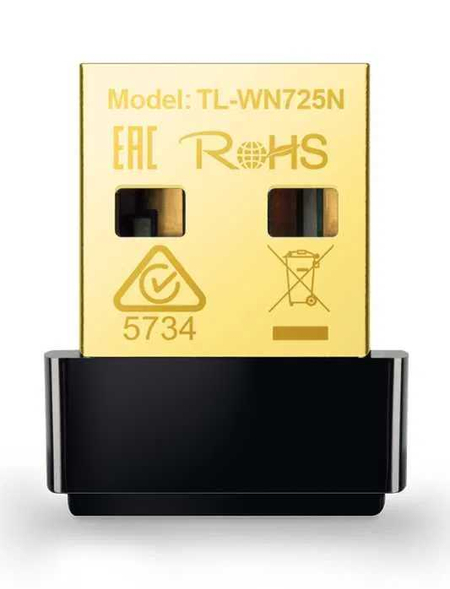 TP-Link TL-WN725N N150 Ультракомпактный Wi-Fi USB‑адаптер, adapter