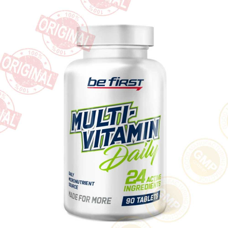 Be first, Multivitamin Daily, (24 Active Ingrediens), 90 Tablets