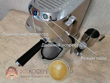 Рожковая кофеварка DeLonghi EC885.BG Dedica Arte