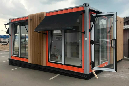 Konteynerdan ofis, idora. tayyor va na zakaz. (Контейнер офис)