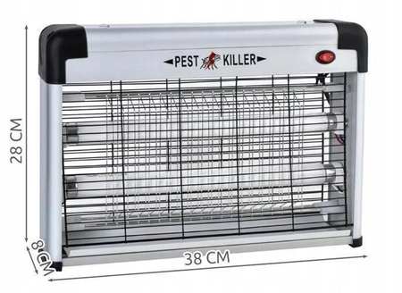Лампа от комаров, мух Pest Killer 4W инсектицидная ловушка уничтожител