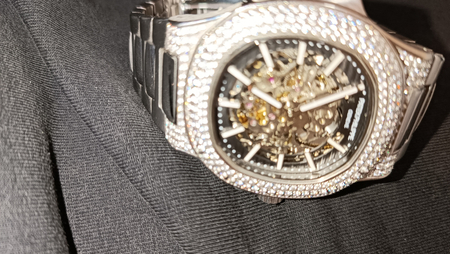 PATEK PHILIPPE (с миниральными камнями)(механизм автоподзавод)