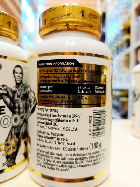 Gold Arginine AKG 120 таб каждая таблетка 1000мг аргинина.