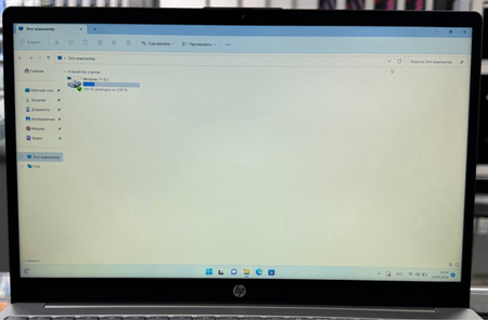 Hp 2024 11-Kun ishlagan Ryzen 3 7320U ddr5 Padsvetkali ozu-8gb ssd-256