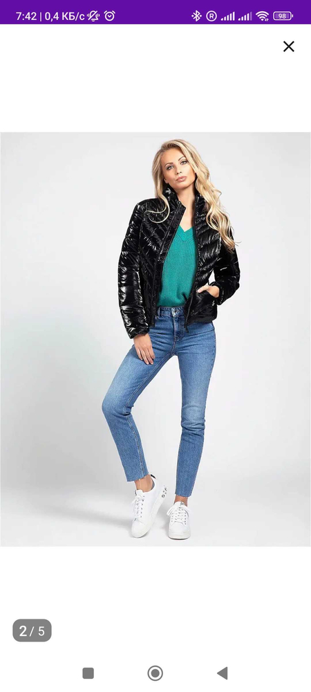 Куртка женская утепленная GUESS
