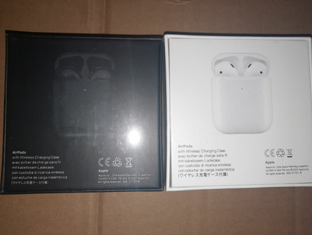 БЕПУЛ Доставка. Новые airpods 2.2 black , made in Dubai , Қора матовый