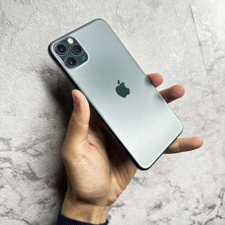 iPhone 11 Pro Max Green 64gb 75% ideal