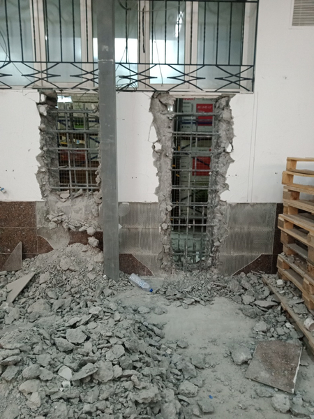 Алмазние бур, тешиш хизмати