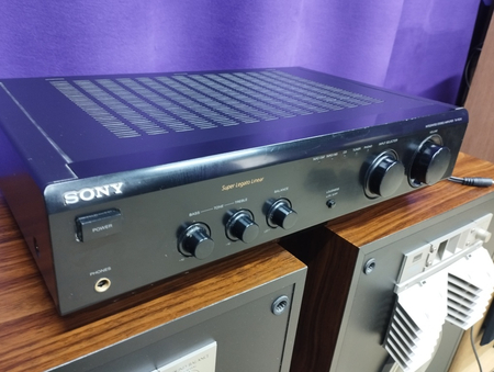 Колонки Sansui S-65, усь Sony, эквалайзер Piramid