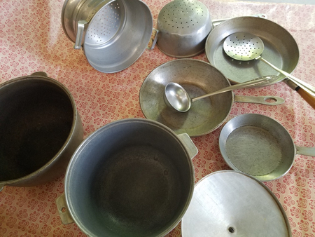 Казан, сковородки, сито, шумовки, половники