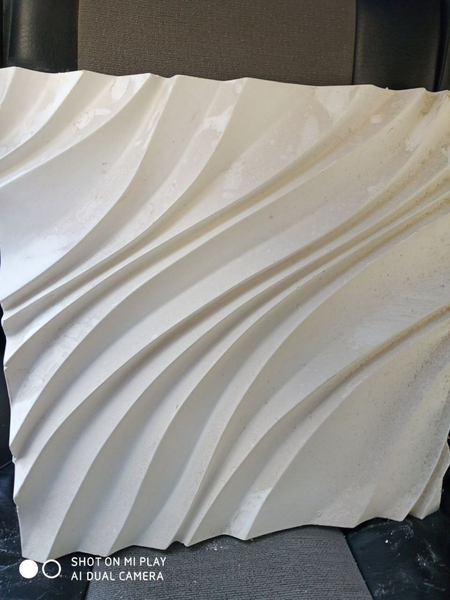 3Dпанель из качестенного гипса