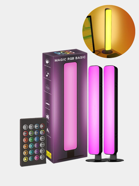 RGB turli tuman ranglarda yonadigan chiroqlar