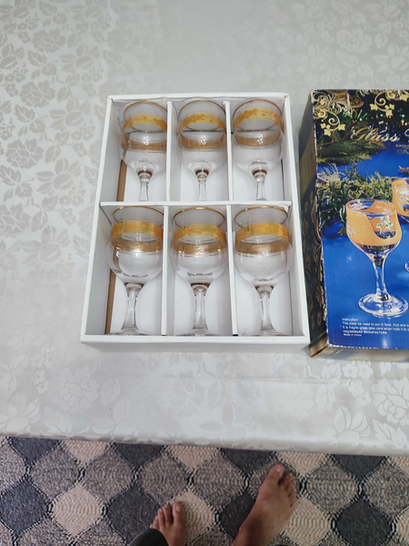 продам красивые фужеры