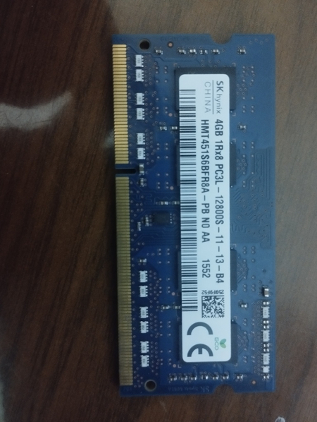 Ddr 3, 4gb от SK Hynix China