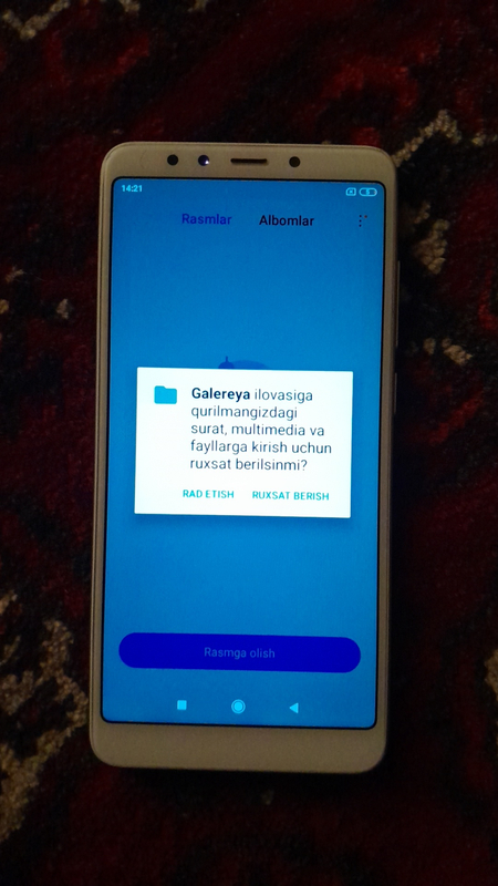 Redmi 5  Xolati alo