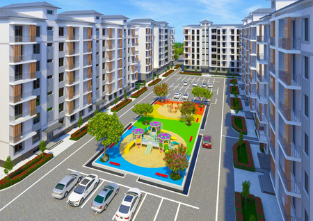 5-этаж 2х квартира 84.55 м2. Бошланғич 30% ва қолгани расрочка фоизсиз
