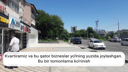 Biznesga kvartira, Yo'lning yuzida, Gulobod, Toshkent, Mumtoz to'yxona