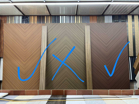Bambuk decor panel va ecologik devor dekor alumin patolok list profil
