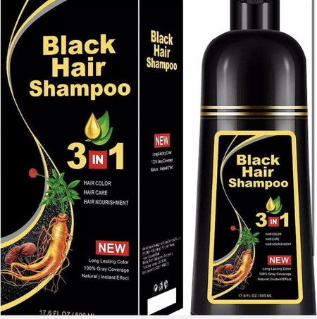 Black Hayir Soch qoraytirish un shampun uygacha yuboramiz