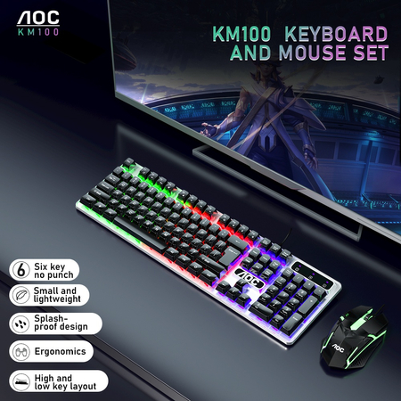 Продаётся механические клавиатуры от бренда AOC GK410