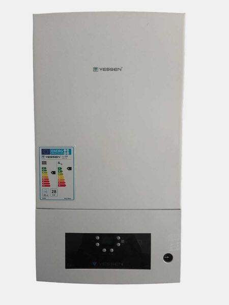 Двухконтурный Газовый конвекционный котел Vessen Evis 28KW c дымоходом