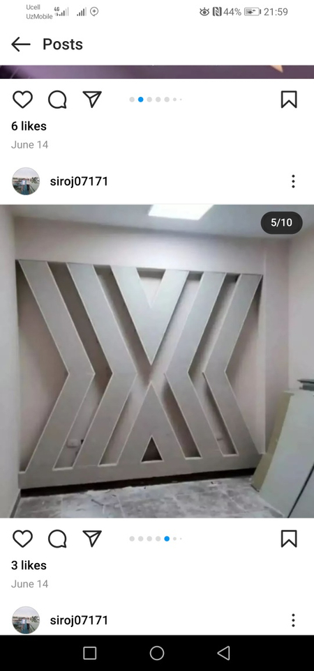 Gipsakarton usta bor