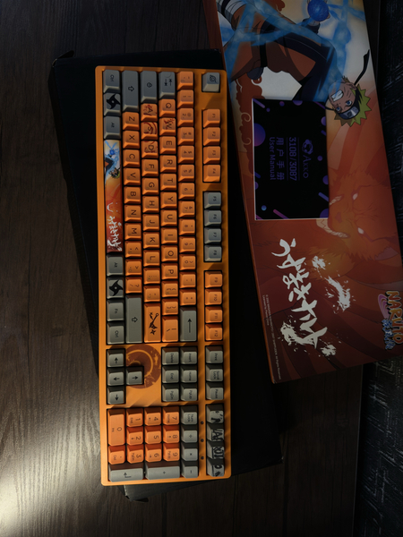 Механическая Клавиатура | Akko 3108 v2 Naruto Pink Switch