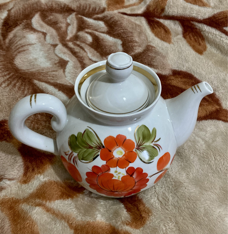 Большой чайник СССР. Новый,двухлитровый