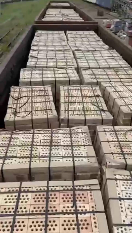 Кирпич жженый пустотелый    М-125/150