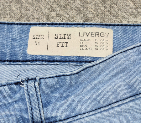 Немецкие джинсовые брюки б/у Livergy (р.54)